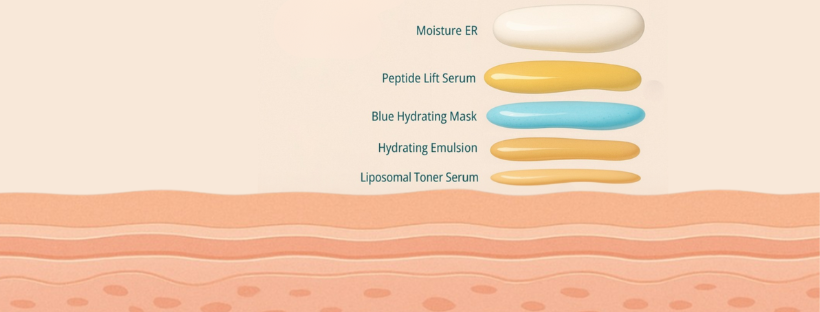 Hydration Pump strategy designed to drench skin in moisture